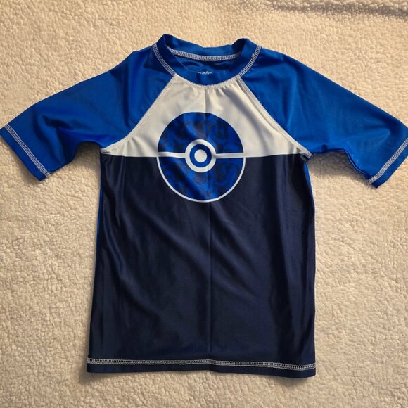 Swim | Pokmon Boys Swim Rash Guard Shirt Pikachu Size S | Poshmark